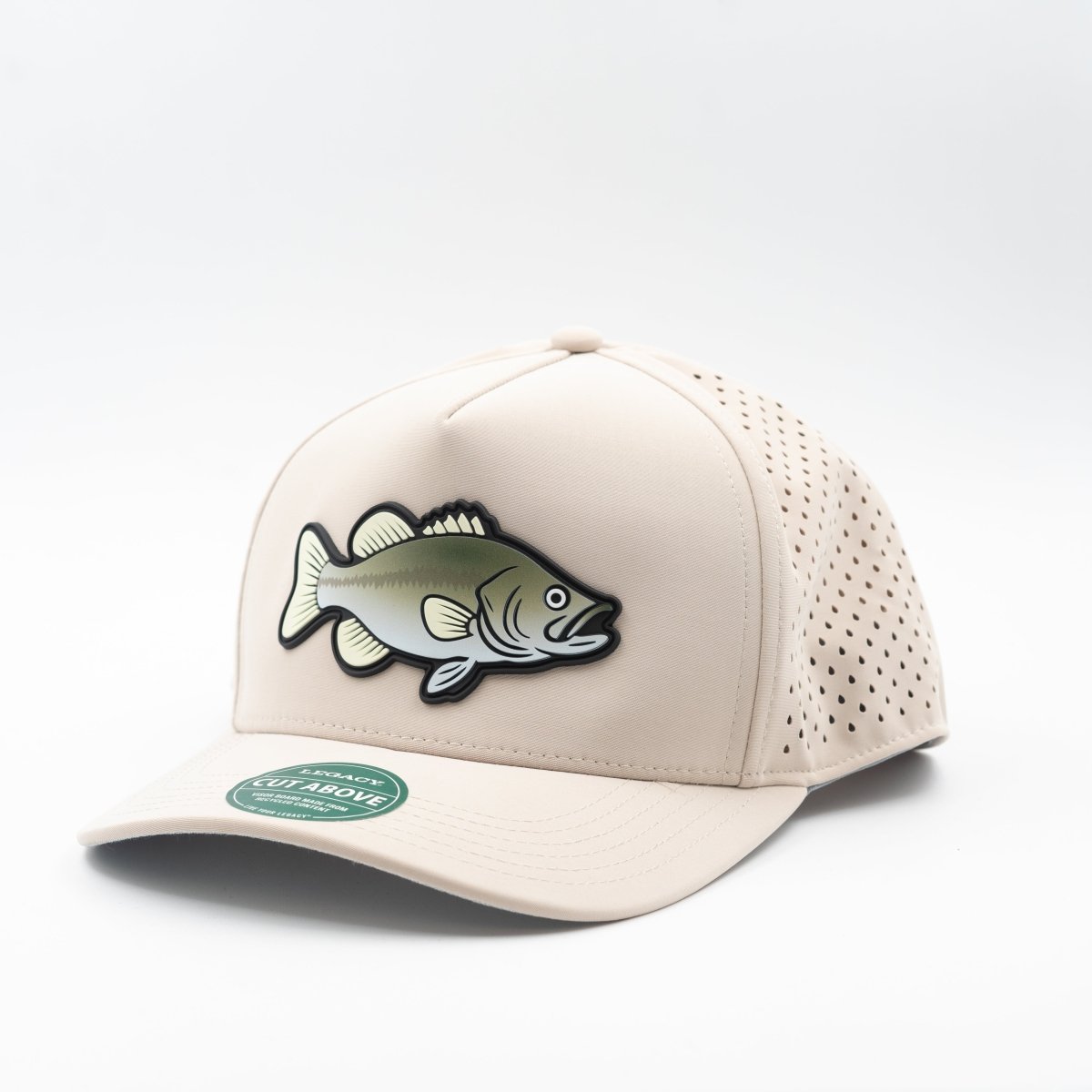 Largemouth Bass PVC Patch Hat – Big Bag Outdoors